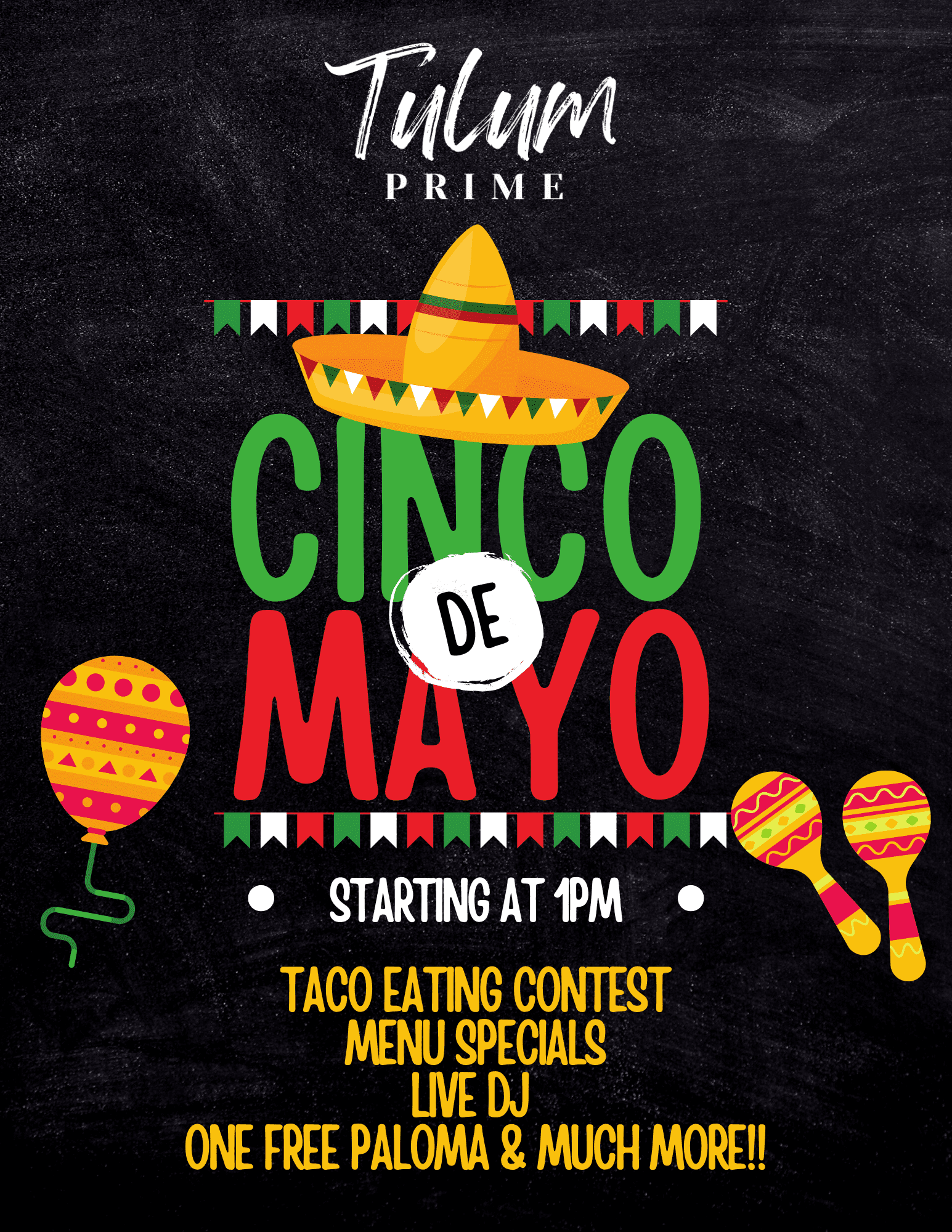 CURRENT EVENTS – Tulum Prime